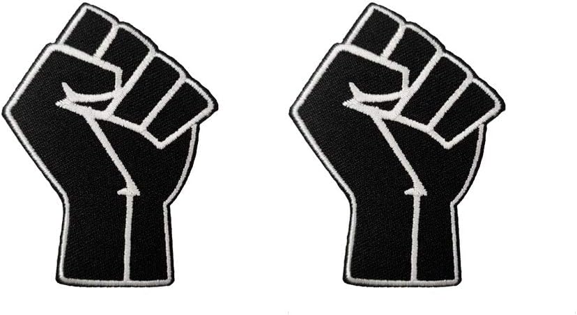 Amazon.com: Cute-Patch Kamala Harris BLM Fist Up Black Power ...