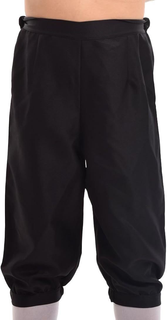 BLESSUME Mens Retro Colonial Pants Renaissance Knicker Pants Breeches ...