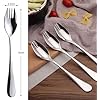5Pcs Stainless Steel Sporks - 2 in 1 Spoon and Fork in One - Portable ...