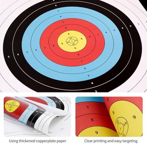 ZIRUU Archery Target EVA Foam Target Square Arrow Target Moving Target ...