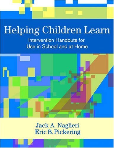 Buy Helping Children Learn: Intervention Handouts for Use in School and ...