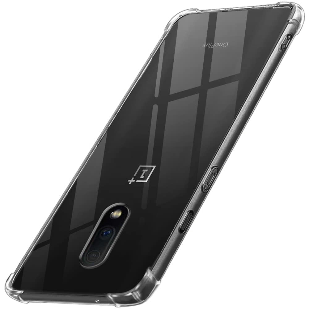 TheGiftKart Ultra-Hybrid Crystal Clear Back Cover Case for OnePlus 7 ...