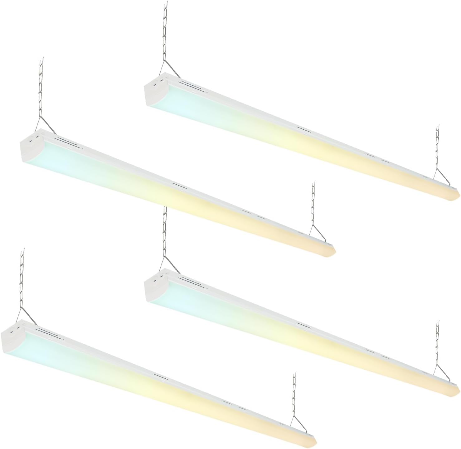 Run Bison 8FT LED Shop Light, 65/75/90W LED Strip Light, 3500K/4000K ...