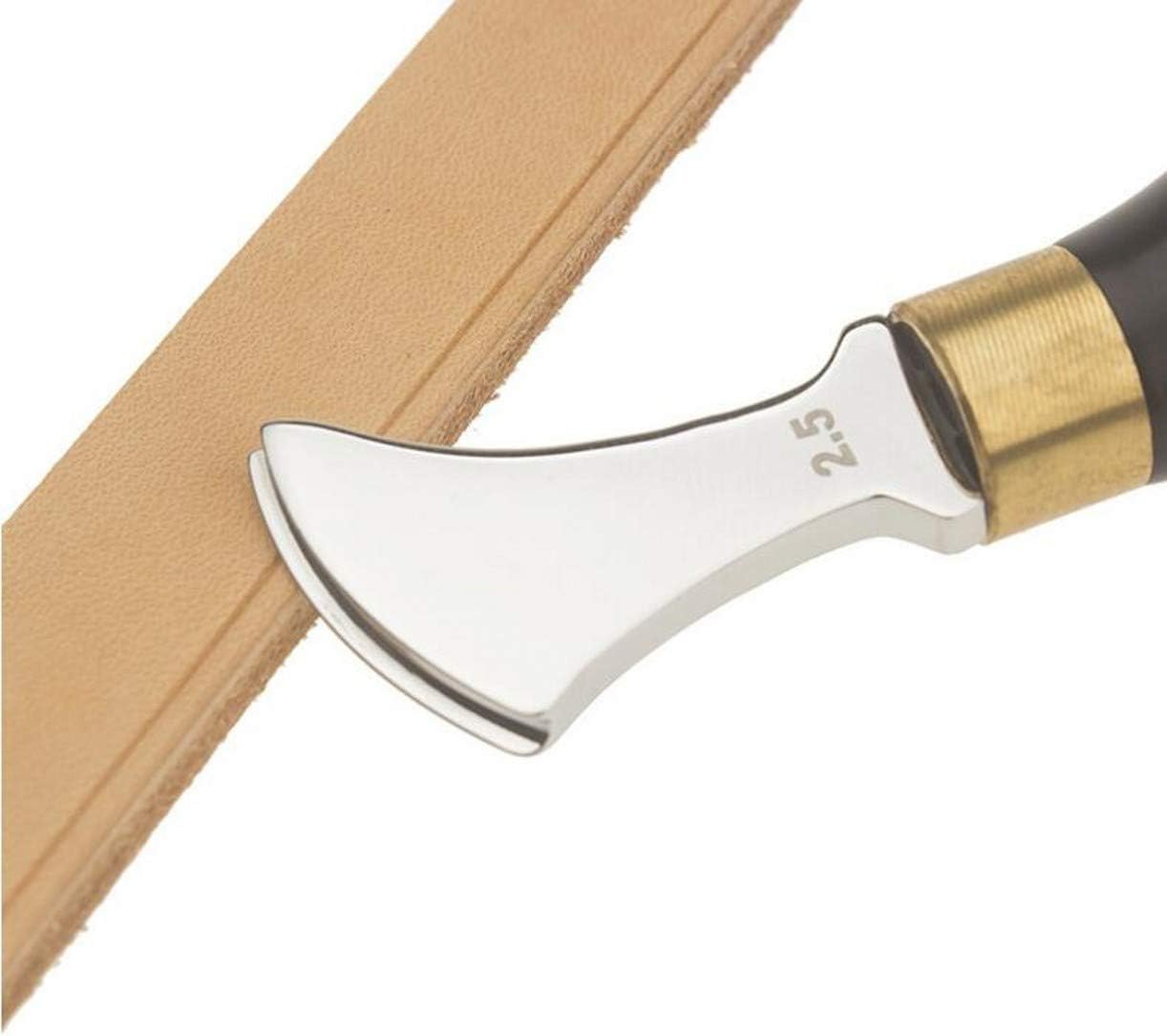 Amazon.com: WellieSTR 1 Pieces 2.5mm Leather Edge Creasing Tool 304 ...