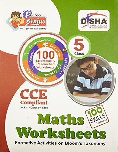 Amazon.com: Perfect Genius Mathematics Worksheets for Class 5 (based on ...