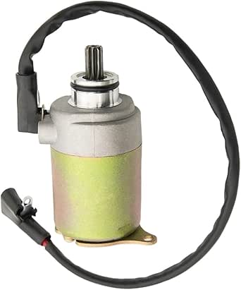 Amazon.co.jp: Starter Motor GY6 Starter 9 Teeth GY6 4 Stroke Engine for ...