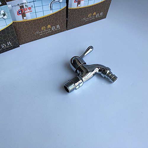 All copper washing machine faucet single cold quick opening faucet mop ...