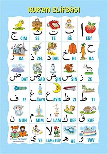 Amazon.com: Kuran Elifbasi Posteri: 9789752621565: Asim Uysal: Books