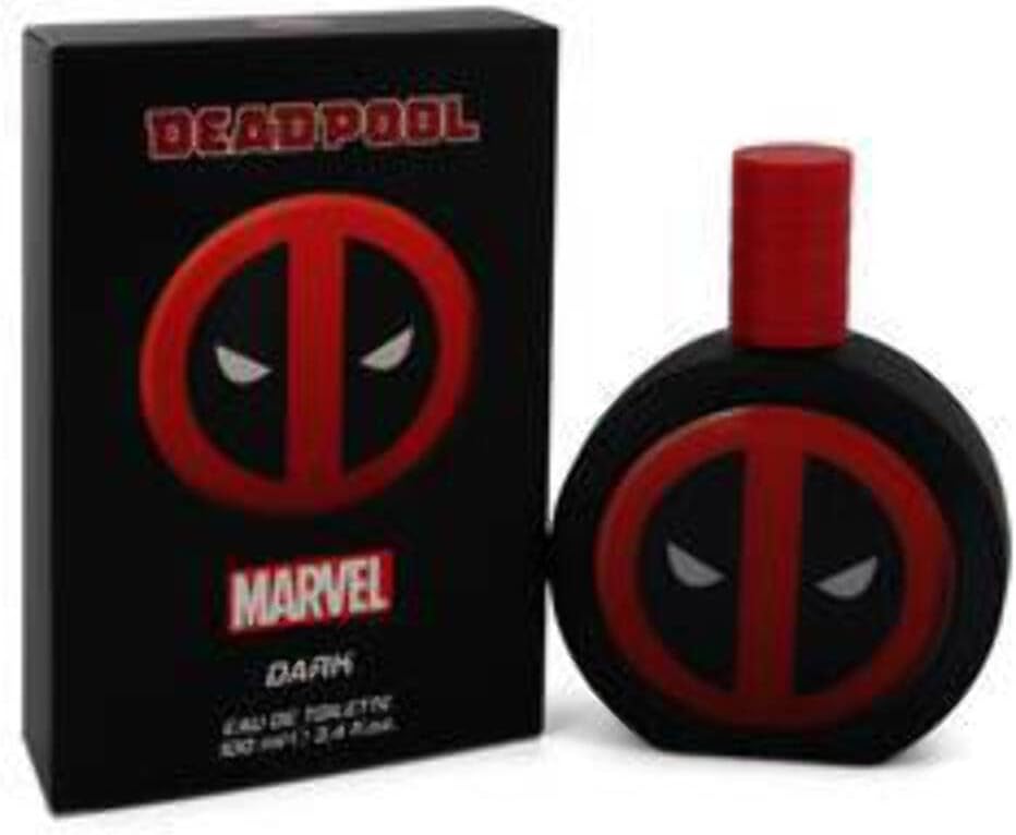 Amazon.com : Marvel Eau De Toilette Spray, Deadpool Dark, 3.4 Ounce ...