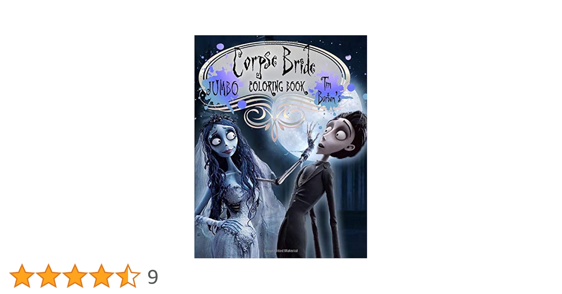 the corpse bride coloring book