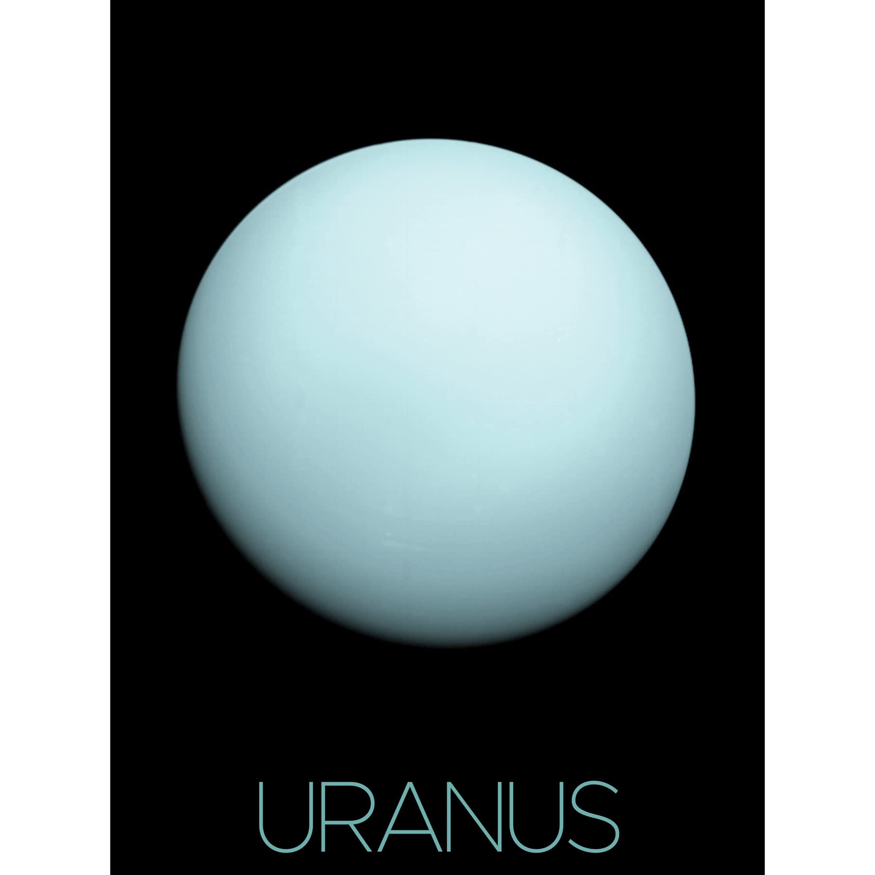 Uranus Rings In False Color Nasa Solar System Exploration Pluto