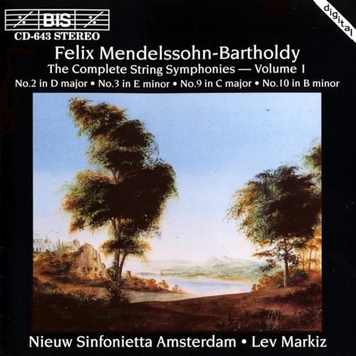 Play Mendelssohn, F.: The Complete String Symphonies - Vol. 1 by ...