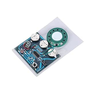 30S Sound Voice Music Recorder Board Photosensitive Wired Double Button ...