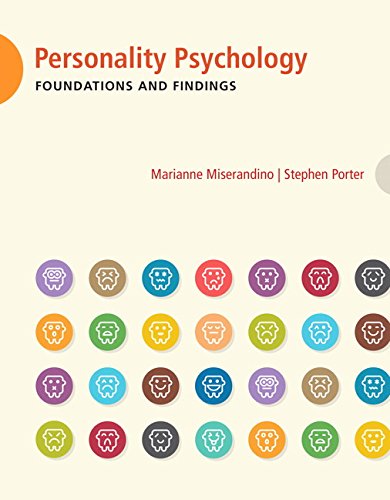 Personality Psychology: Foundations and Findings, Canadian Edition ...