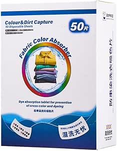 Amazon.com: Color Catchers for Laundry-50 Count, Allowing Mixed Washing ...