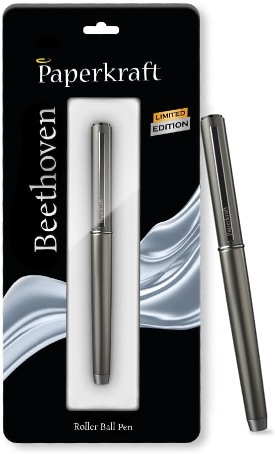 Cello Signature Origin Roller Pen | Blue Ink | 1 Roller Pen | Matte ...