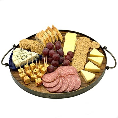 Amazon.com | BIRDROCK HOME 18" Herringbone Grazing Serving Board ...