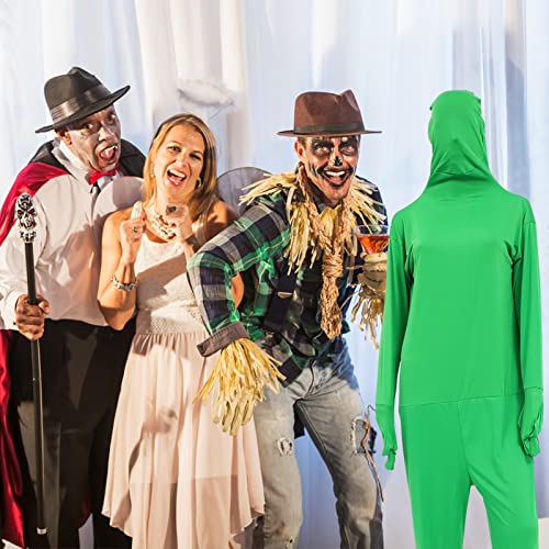ABOOFAN Performance Costumes Unisex Spandex Stretch Costume Green ...