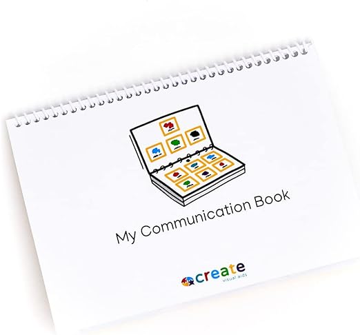 Amazon.com : Communication Book with 34 Visual Aids to Support Routine ...