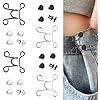 Amazon.com: 24 Pieces No Sewing Pants Adjustable Waist Buckle Extender ...