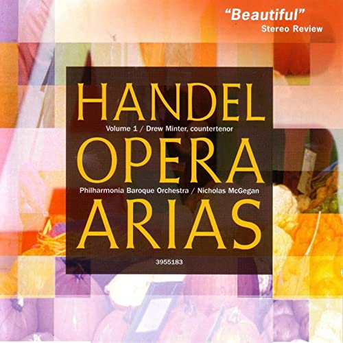 Play Handel: Opera Arias, Vol. 1: Arias for Senesino by Drew Minter ...