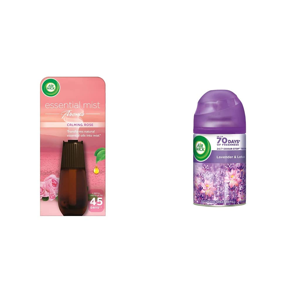 Airwick Essential Mist Automatic Fragrance Mist Diffuser Refill - 20ml ...