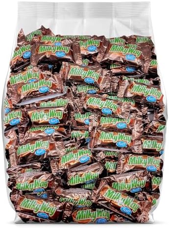 Amazon.com: Yummy Chew Milky Way Chocolate Candy Bars - Fun Size Milky ...
