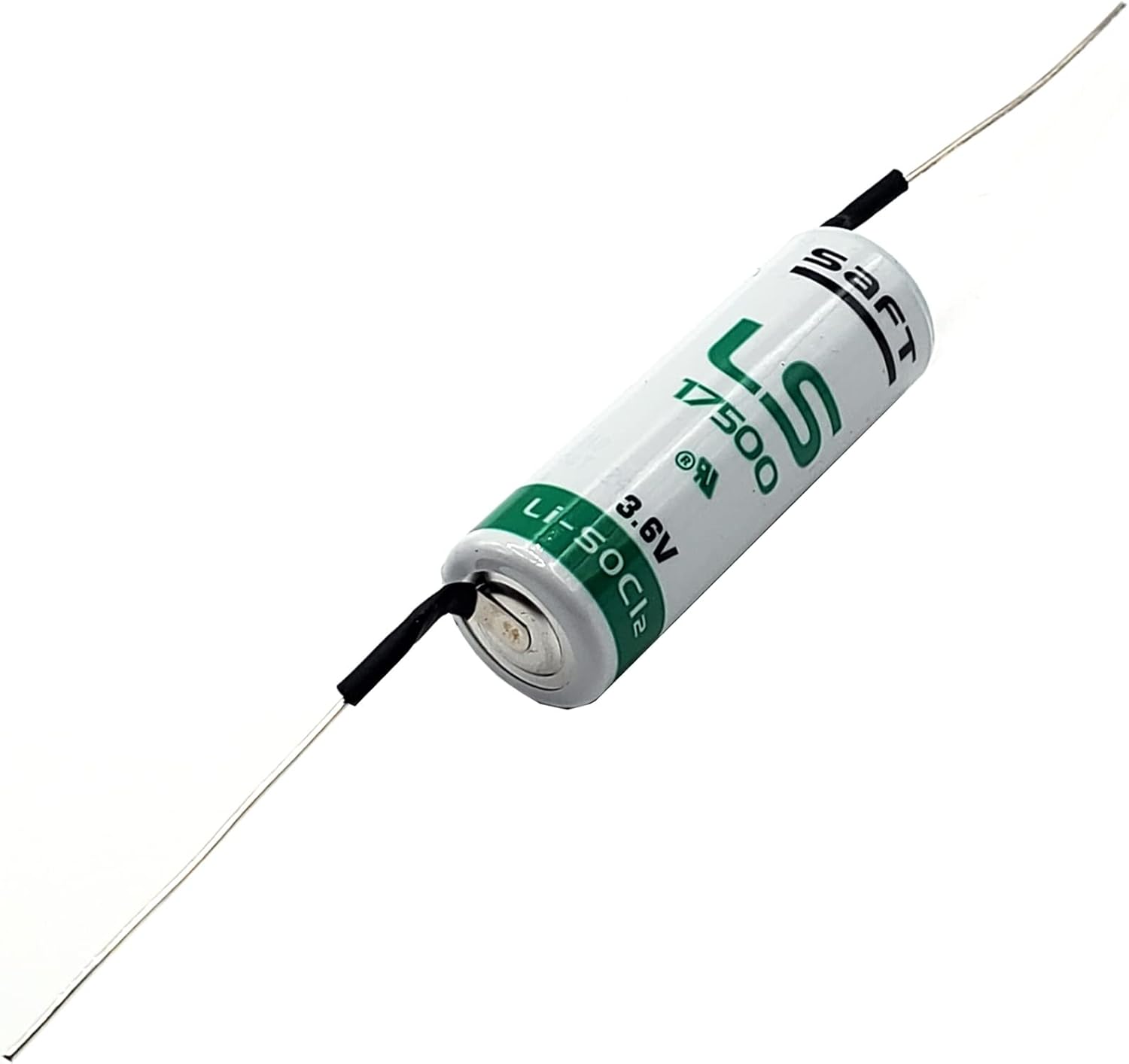 Amazon.com: SAFT LS17500 W Axial Leads 3.6V Lithium Battery for ...
