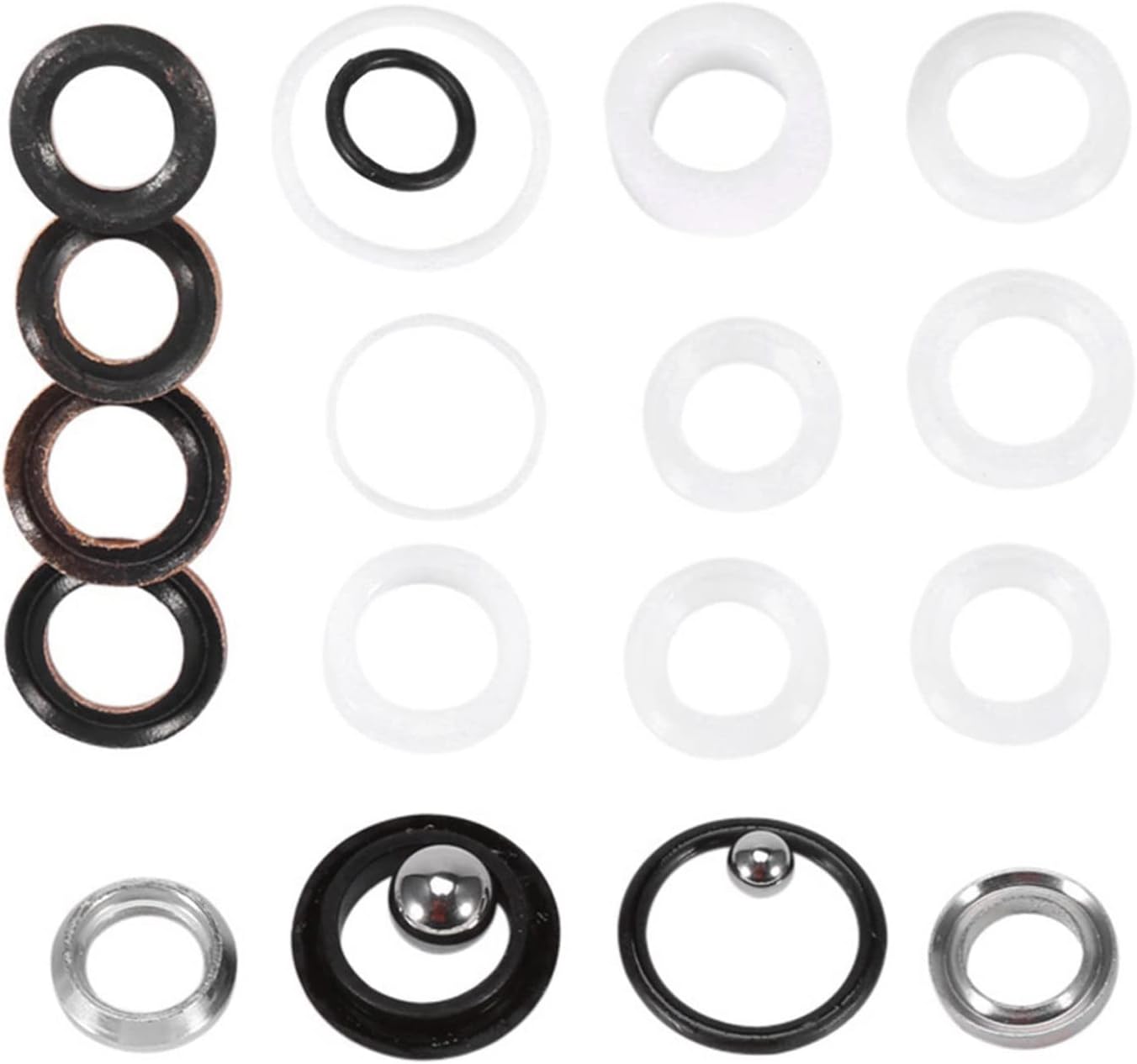 Amazon.com: Paint Sprayer O Ring Seal Rings Pump Repair Packing Kit ...