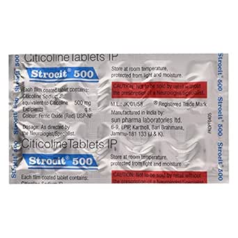 Strocit 500 - Strip of 10 Tablets : Amazon.in: Health & Personal Care