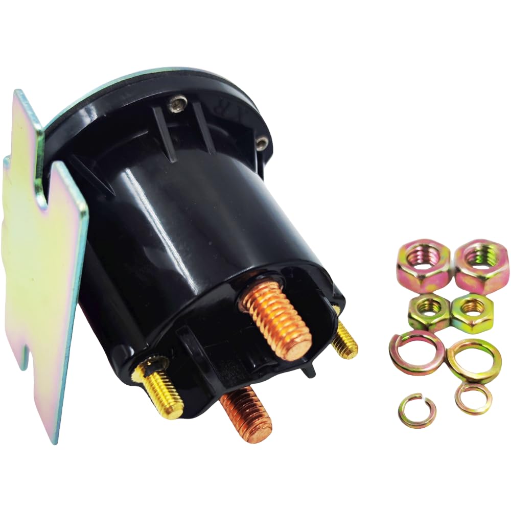 Amazon.com: SPJIUQI 12VDC 4-Terminal Continuous Solenoid Relay Switch ...