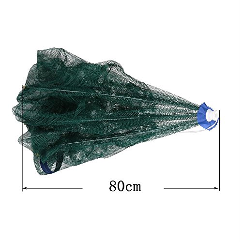 Goture Portable Folded Fishing Net Fish Shrimp Minnow Crayfish Crab ...