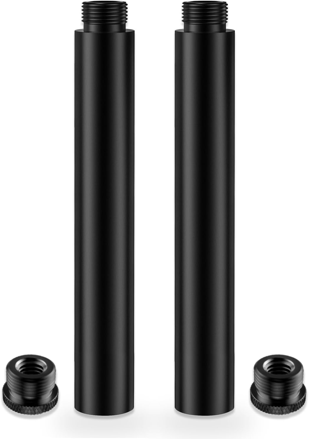 Amazon.com: 6-INCH Mic Stand Extension Tubes/Rods Parts (2PCS ...