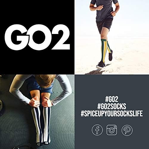 Amazon.com: Go2 Compression Socks for Men Women Nurses Runners| Medium ...