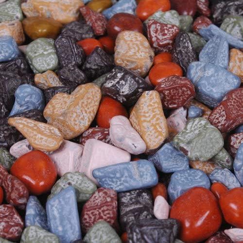 Amazon.com: Bayside Candy Milk Chocolate Rocks - Milk Chocolate Covered ...