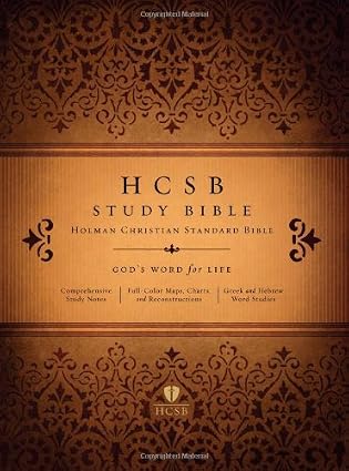 HCSB Study Bible, Jacketed Hardcover: Holman Bible Staff, The HCSB ...