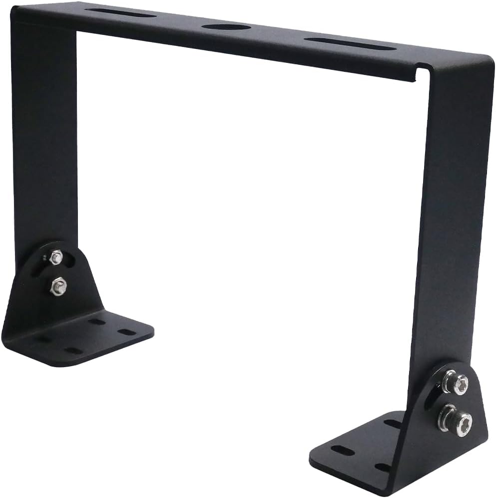 Run Bison Black U-Bracket for LED UFO High Bay Light, Cold-Rolled Sheet ...