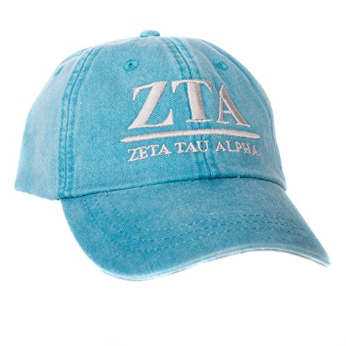 Zeta Tau Alpha (B) Embroidered Baseball Hat Cap Cursive Name Font Zeta ...