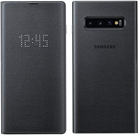 LED View Cover für Galaxy S10 Schwarz: Amazon.de: Elektronik & Foto