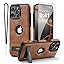 Amazon.com: WTCASE Magnetic for iPhone 16 Pro Leather Case,Built-in Invisible Stand [Compatible ...