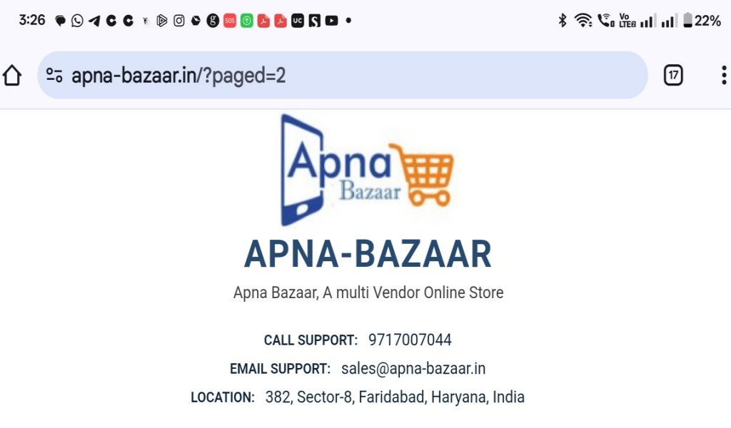 Apna-Bazaar Multi Vendor Ecommerce - App on Amazon Appstore