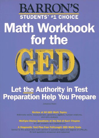 Math Workbook for the GED (Barron's Math Workbook for the GED): Johanna ...