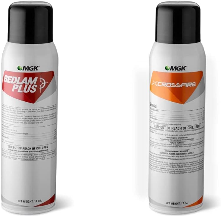 Amazon.com: MGK Bedlam Plus Bed Bug Aerosol, 1 can & 1977 Crossfire ...