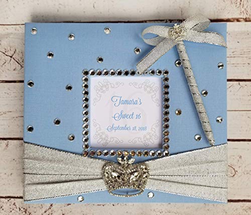Amazon.com: Custom Princess Guest Book Set - Choice of Colors : Home ...