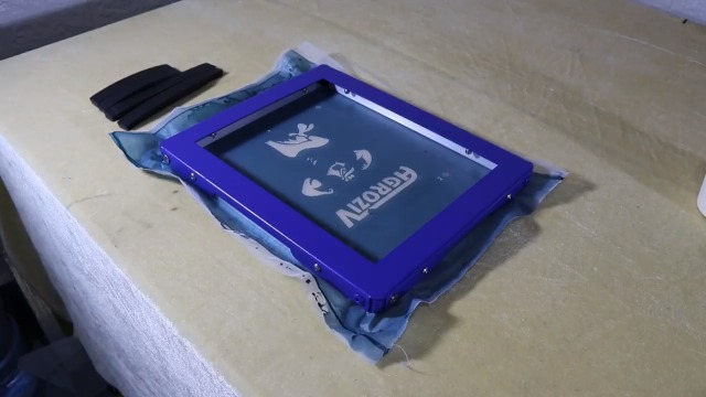 Watch How to use Glue Free Silk Screen printing Mesh Stretch Frame on ...
