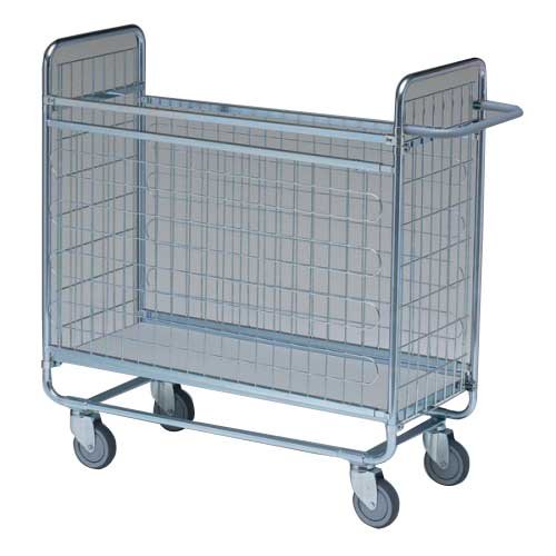 SHS Handling HG4396-4 Parcel Trolley, Overall Size 1380 mm L x 460 mm W ...
