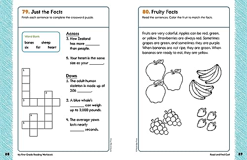 Snapklik.com : My First Grade Reading Workbook: 101 Games & Activities ...