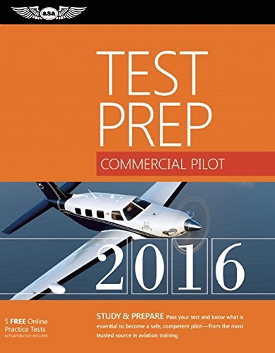 Commercial Pilot Test Prep 2016 Book and Tutorial Software Bundle ...