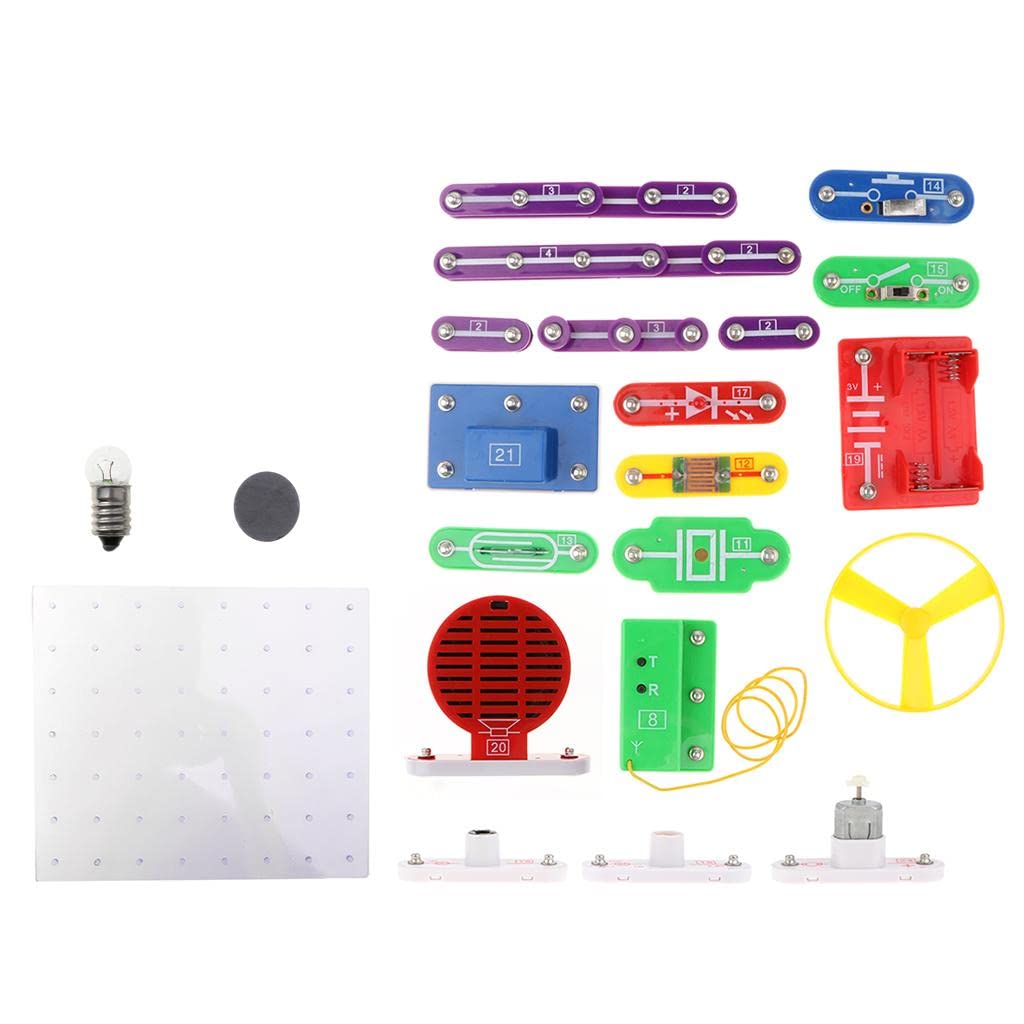 Buy Enakshi W-335 Electronics Exploration Kit DIY Building Blocks Kids ...