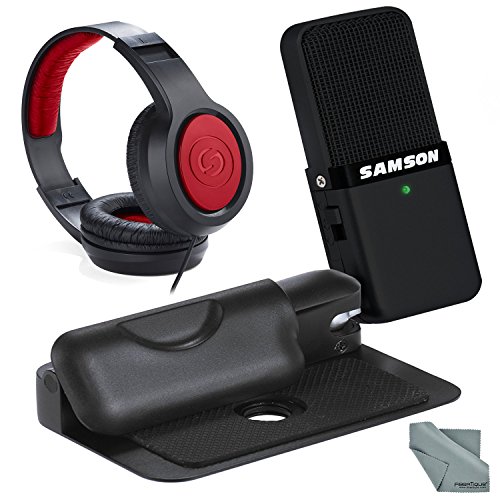 Samson Go Mic Portable USB Microphone for Mac & PC (Black) and ...